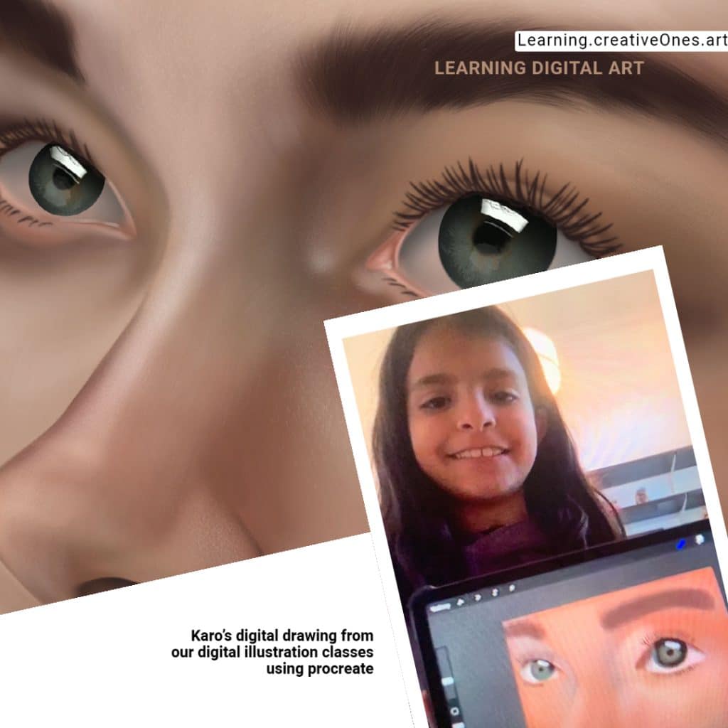 Digital Art Classes Drawing & Sketching using Procreate App (Virtual ...